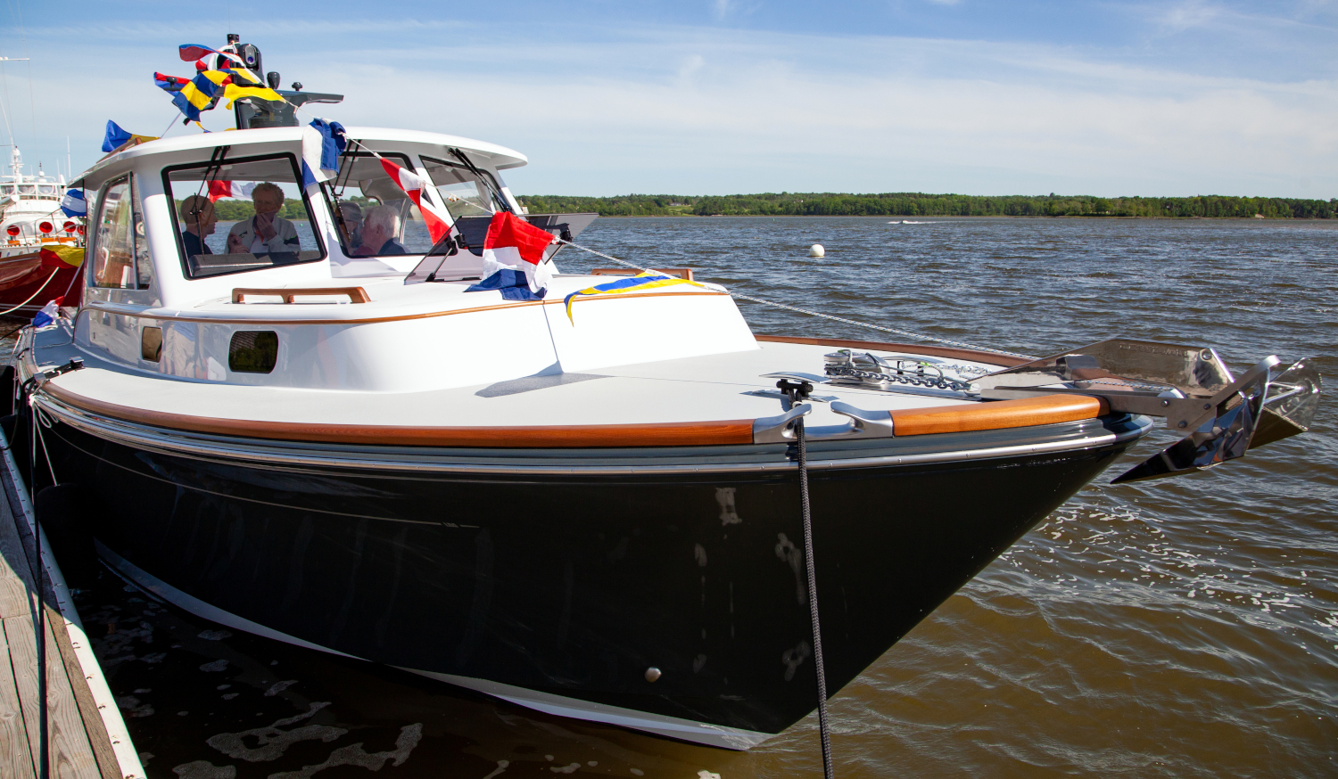 Lyman-Morse Launches Hull #1 of the Hood 35LM Series - Lyman-Morse ...