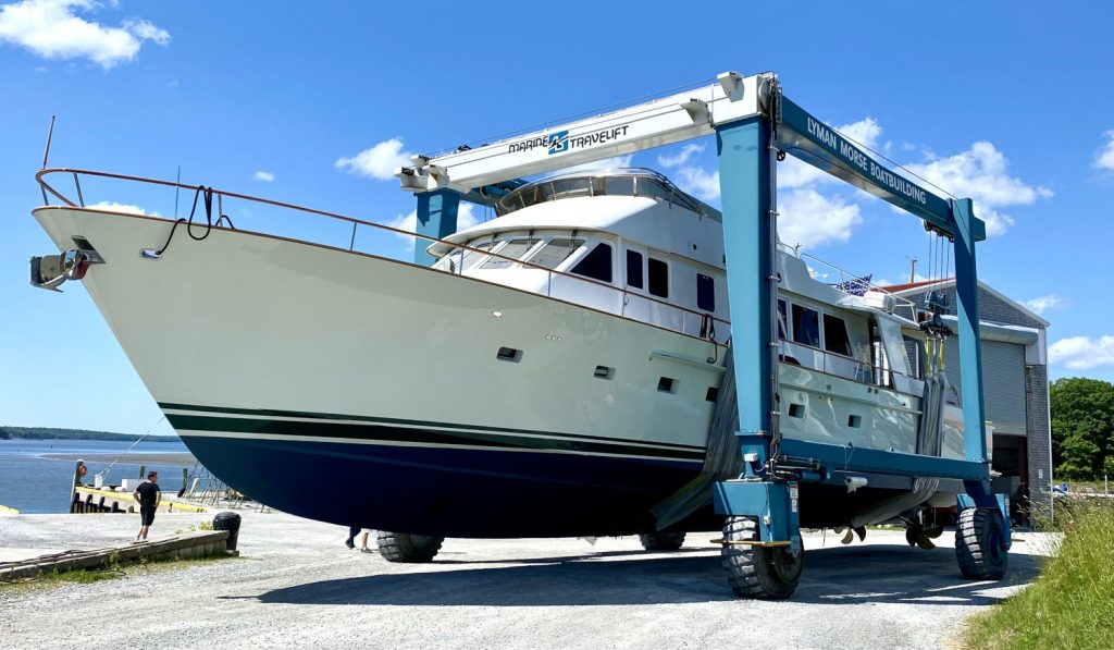 Lyman-Morse 90' REIMAGINE Enters Third Year of Refit - Lyman-Morse ...